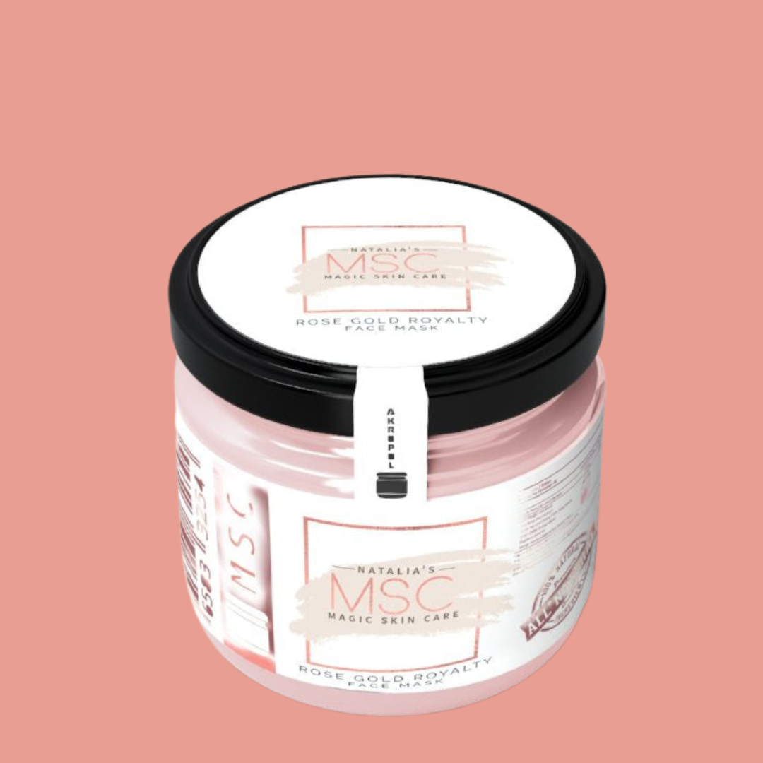 Rose Gold Royalty Face Mask – Natalia's Magic Skin Care